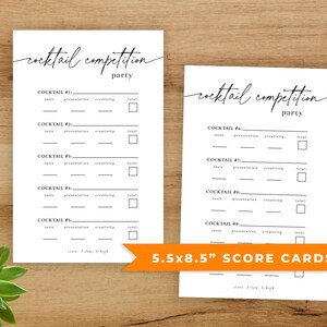 Cocktail Competition Party - up to 10 Cocktails, Cocktail Competition ...