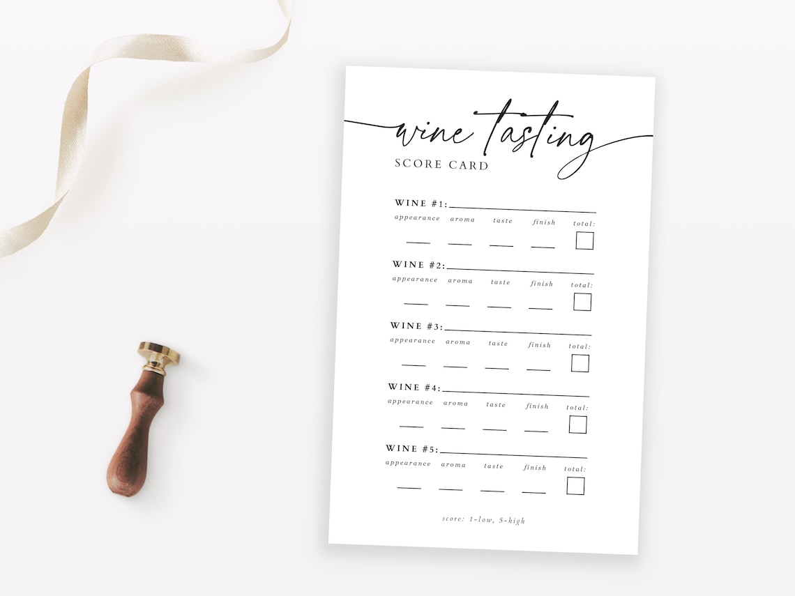 Welcome to Wine Tasting Party Printable Wine Tasting Sign Guess the ...