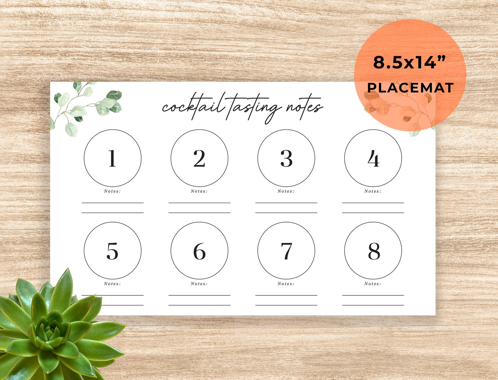 Cocktail Tasting Party Kit Printable Cocktail Tasting Sheet - Etsy