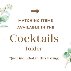 Cocktail Tasting Score Sheet, Cocktail Party Placemat, Flight Mat ...