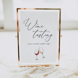 Wine Tasting Party Sign, Welcome to Wine Tasting Party, Printable Wine ...