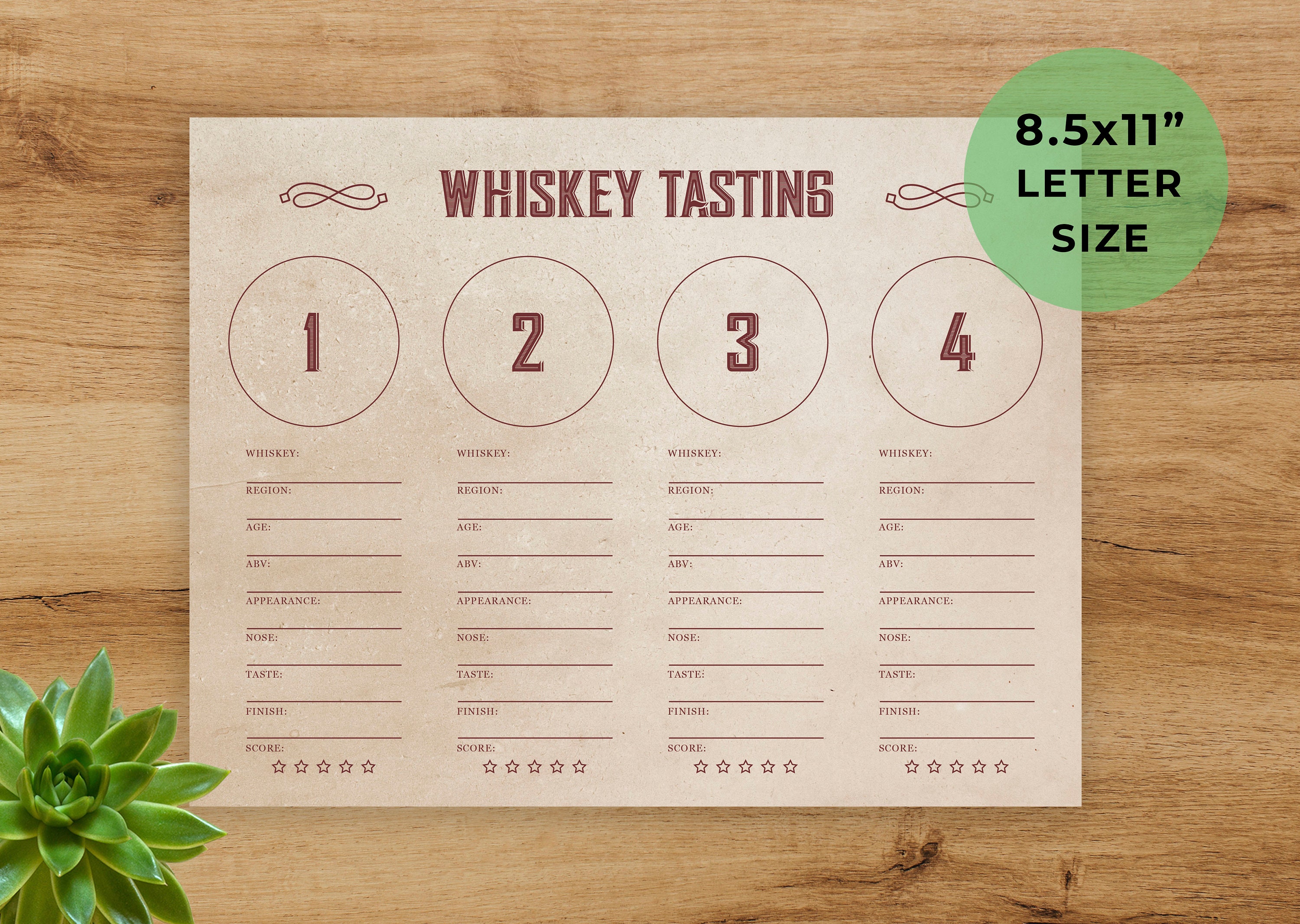 Whiskey Tasting Notes, Whiskey Tasting Party 8 Whiskey, Whiskey Tasting ...