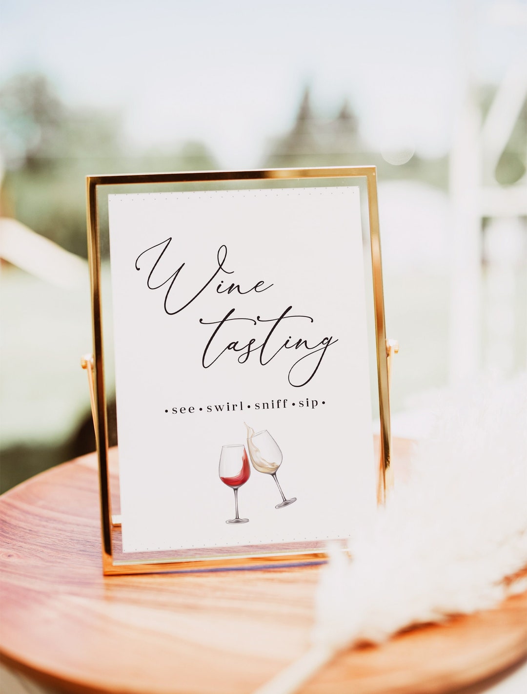 Wine Tasting Party Sign, Welcome to Wine Tasting Party, Printable Wine ...