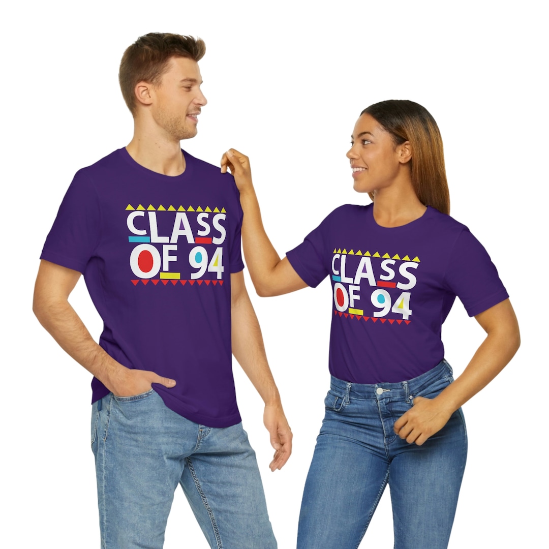 CLASS of 1994 MARTIN 90s Retro Class Reunion Unisex Jersey Short Sleeve ...