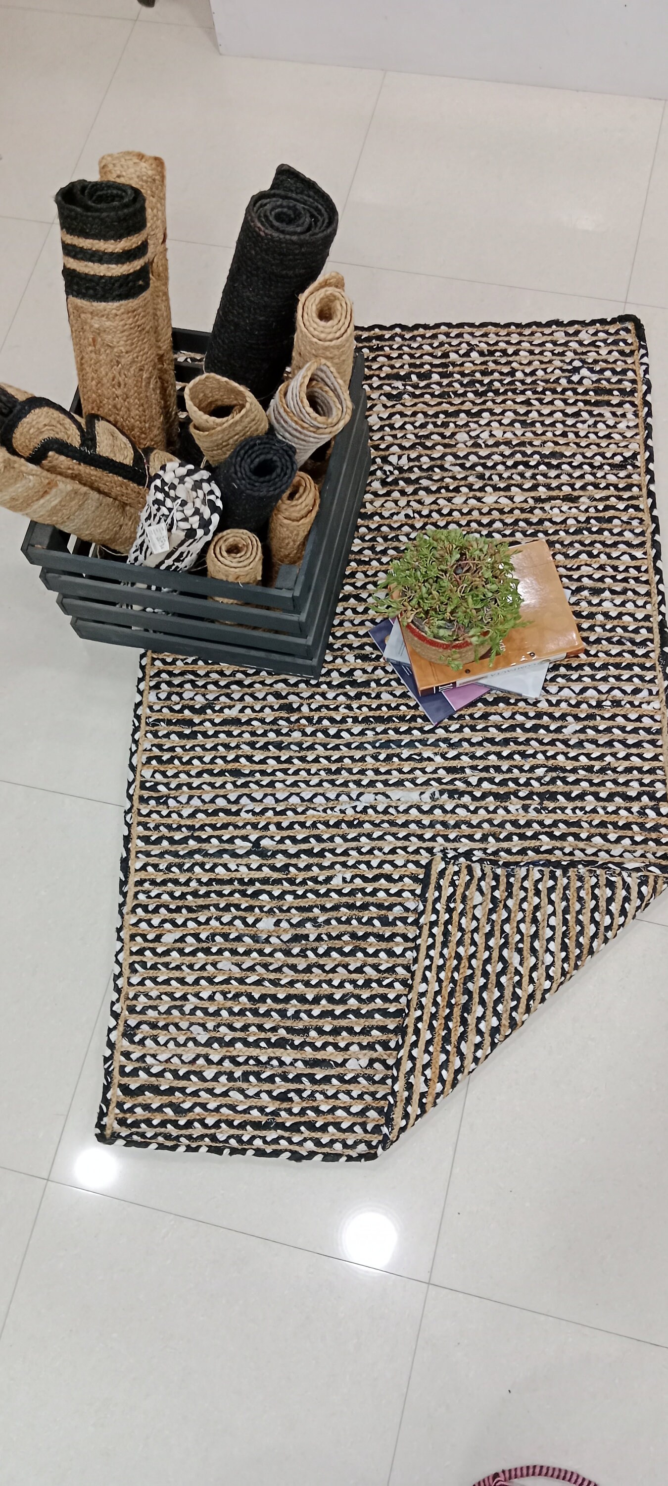 9x12/8x10 Hand Braided Bohemian Colorful Cotton Chindi Area Rug Multi ...