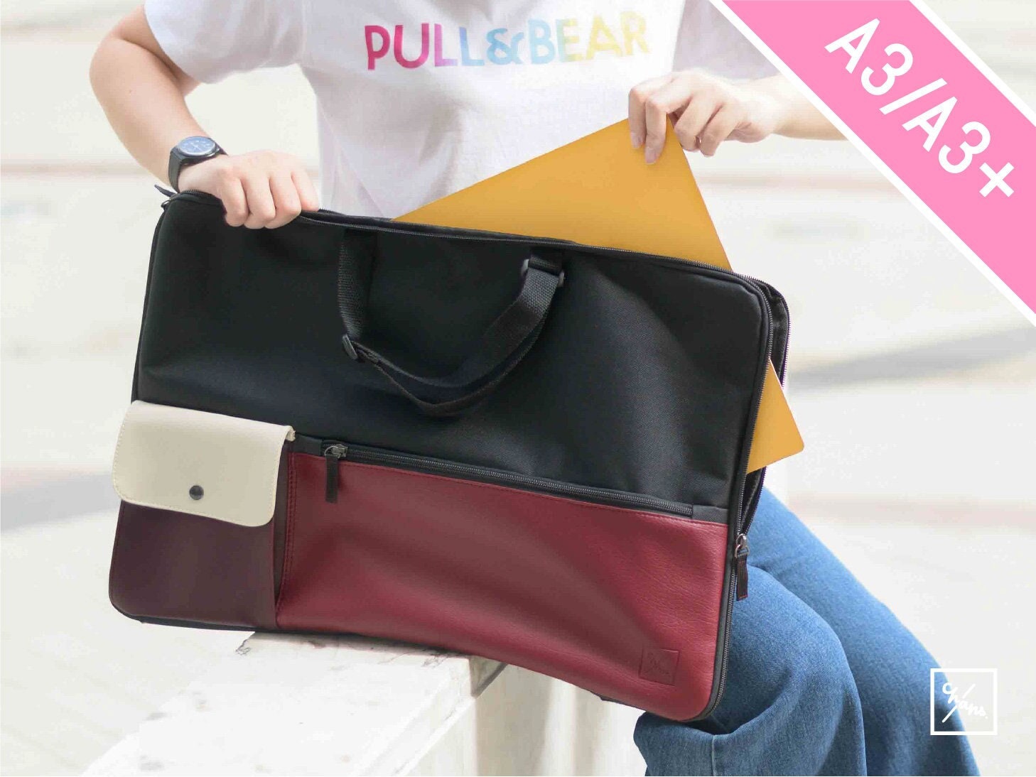 Manee A3 Drawing Board Case/ Artist Portfolio/ Briefcase /sketchbook ...