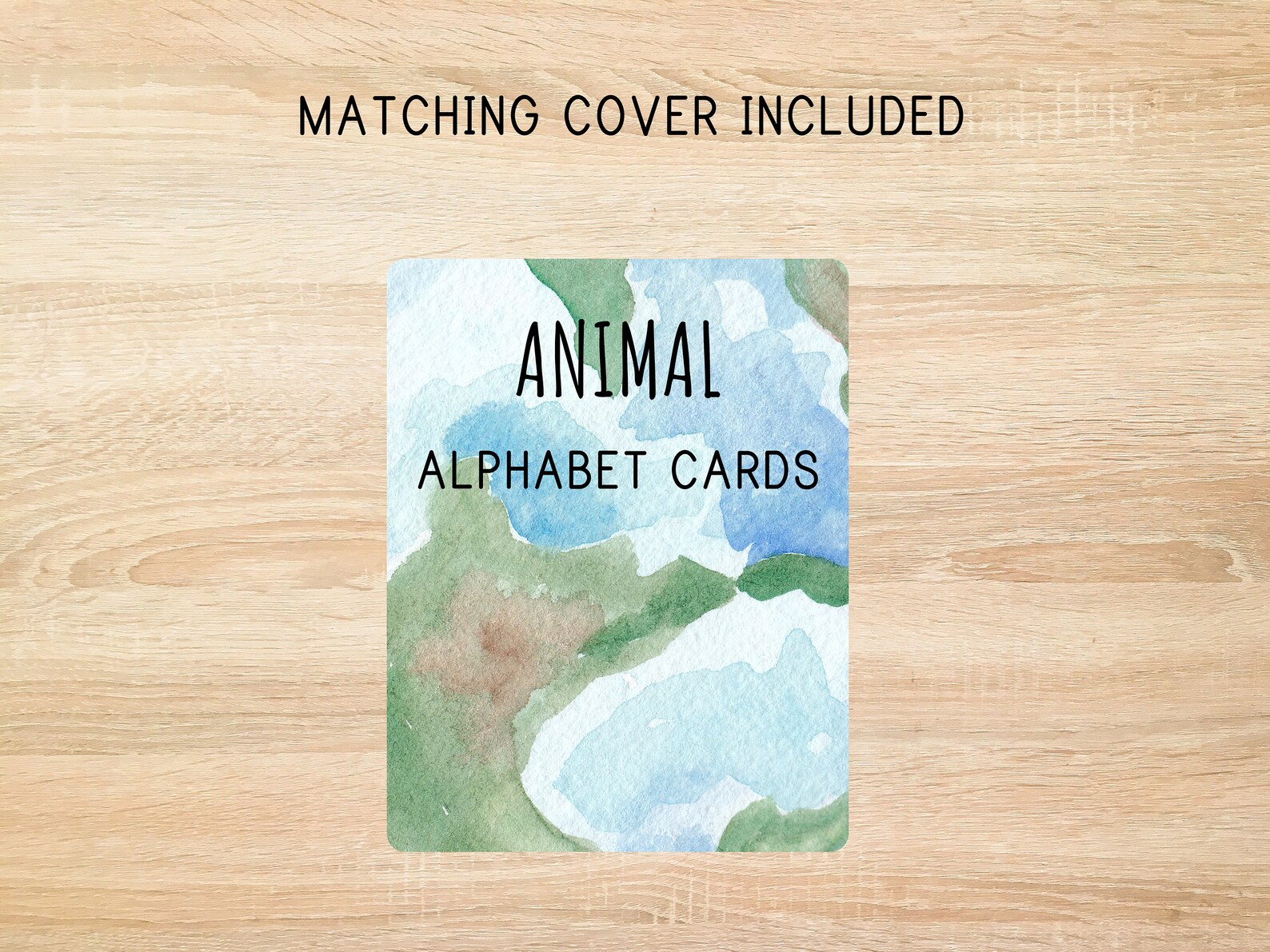 Animal Alphabet Flashcards Montessori Alphabet Resource Animal ABC ...