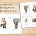 Animal Alphabet Flashcards Montessori Alphabet Resource Animal ABC ...