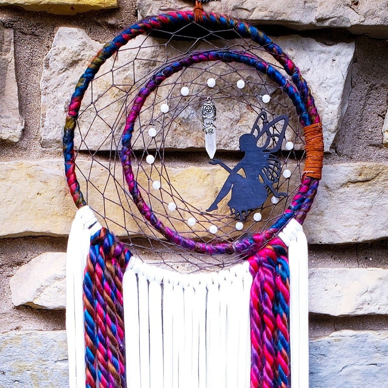 Crystal Dream Catcher - Etsy