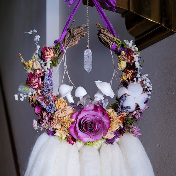 Crystal Wreath - Etsy