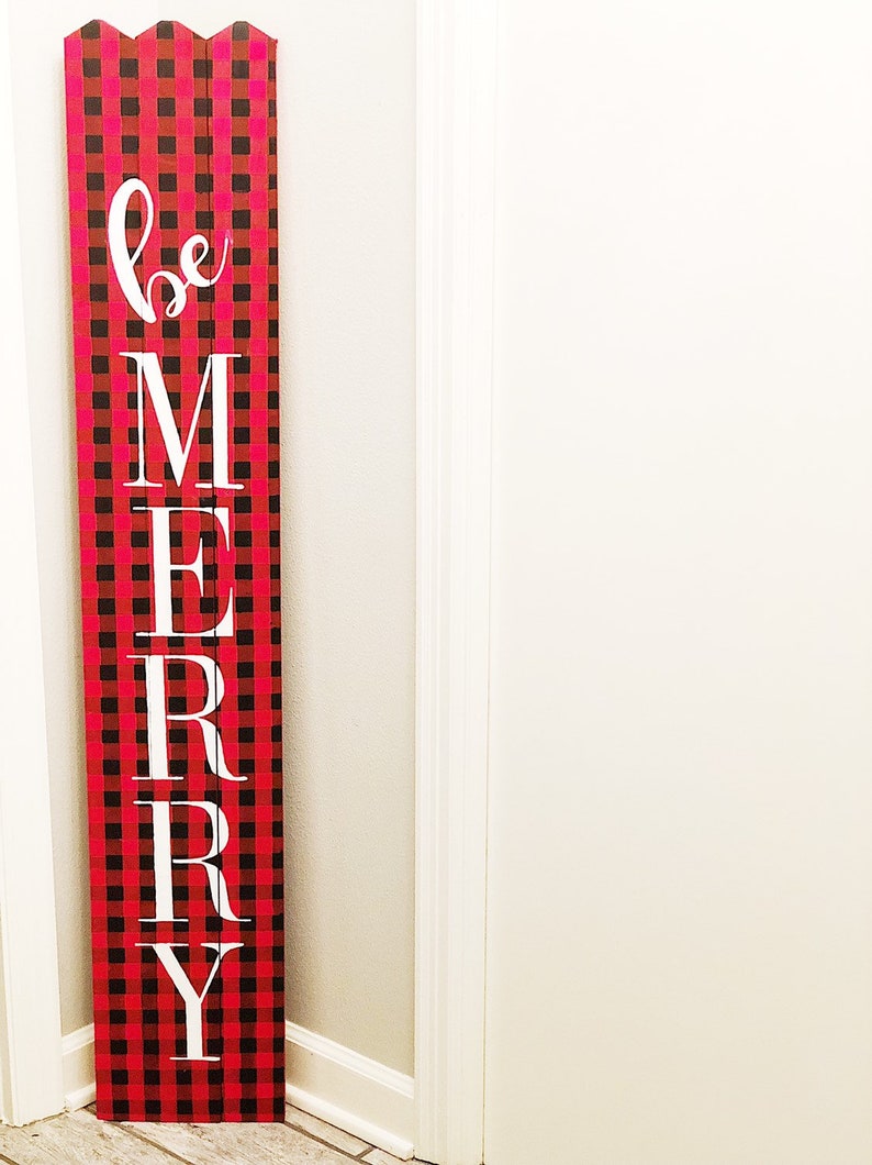 Holiday Front Porch leaner Sign Christmas Sign - Etsy