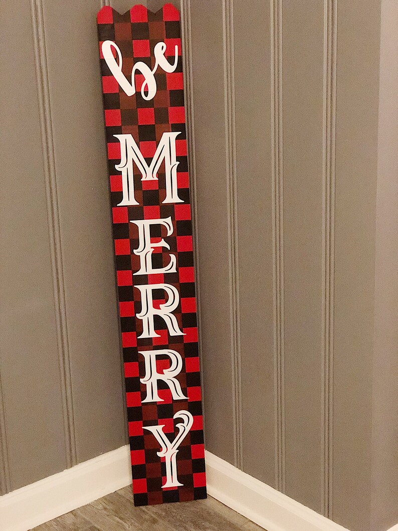 Holiday Front Porch leaner Sign Christmas Sign | Etsy