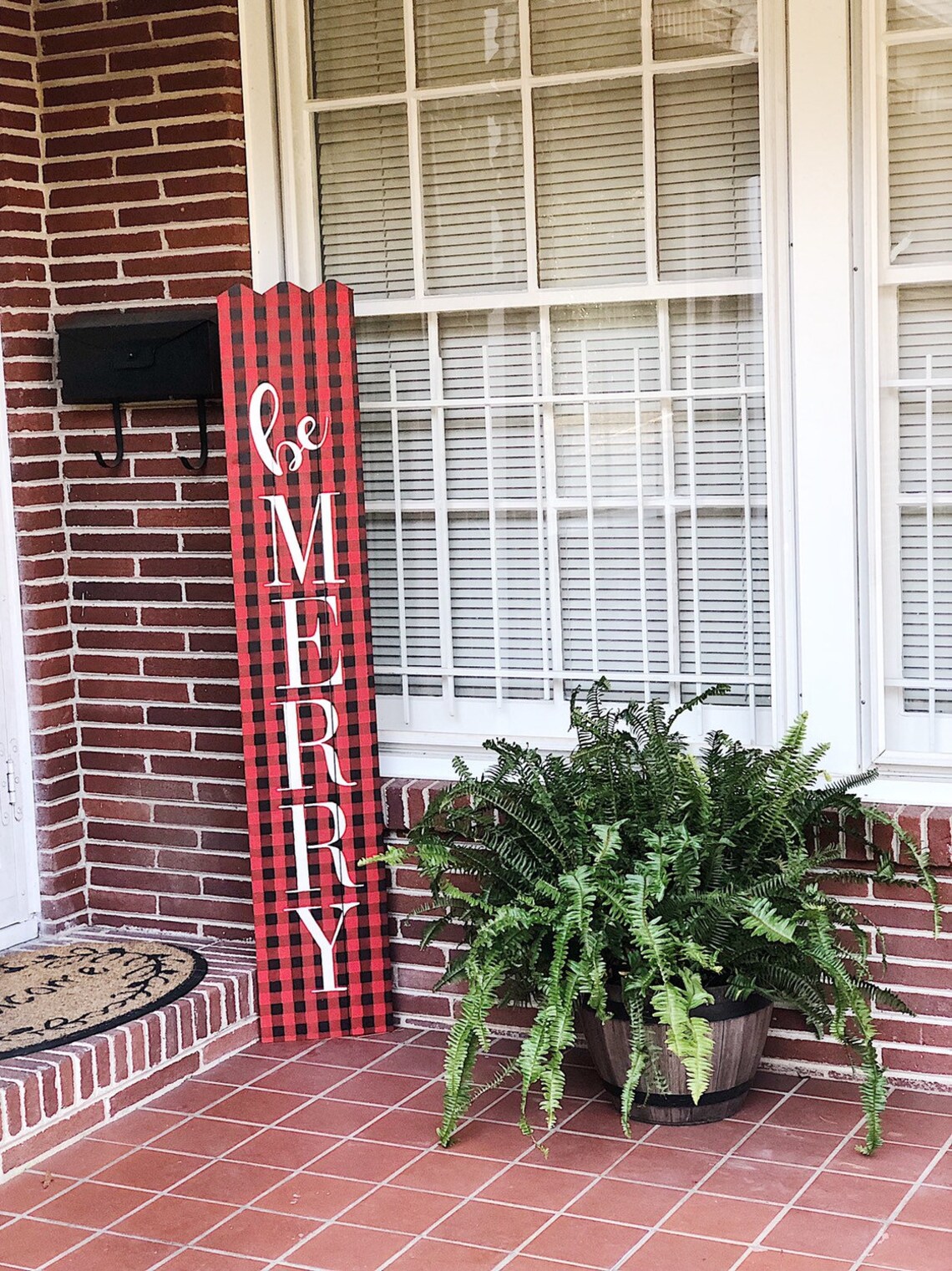 Holiday Front Porch leaner Sign Christmas Sign - Etsy