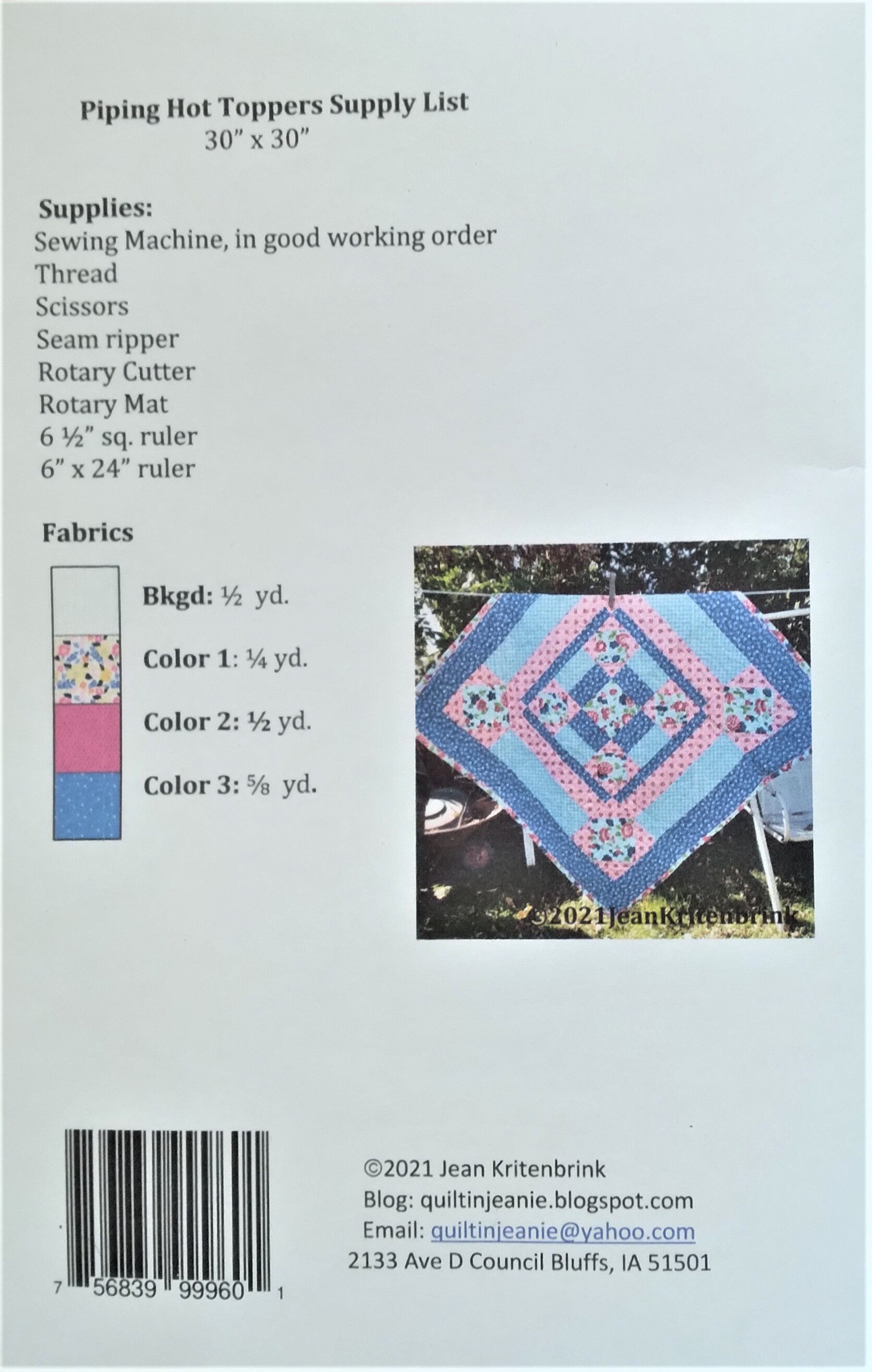 Piping Hot Topper, Quick, Easy, Afternoon Project, Holiday - Etsy