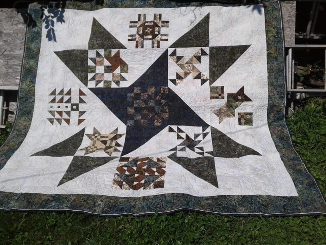 Double Vision, Queen Quilt, PDF Instant Download, Sampler Quilt - Etsy