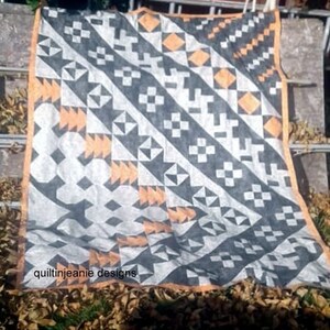 Balancing Act, Queen Quilt, PDF Instant Download, Modern, Sampler - Etsy