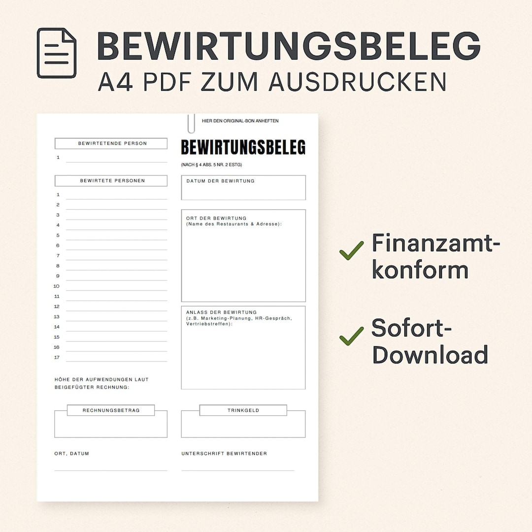Entertainment Receipt Template A4 PDF, Tax Template for Printing ...
