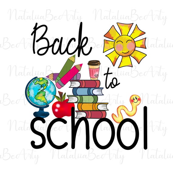 Back to School Sublimation Png Design Download Preschool PNG - Etsy