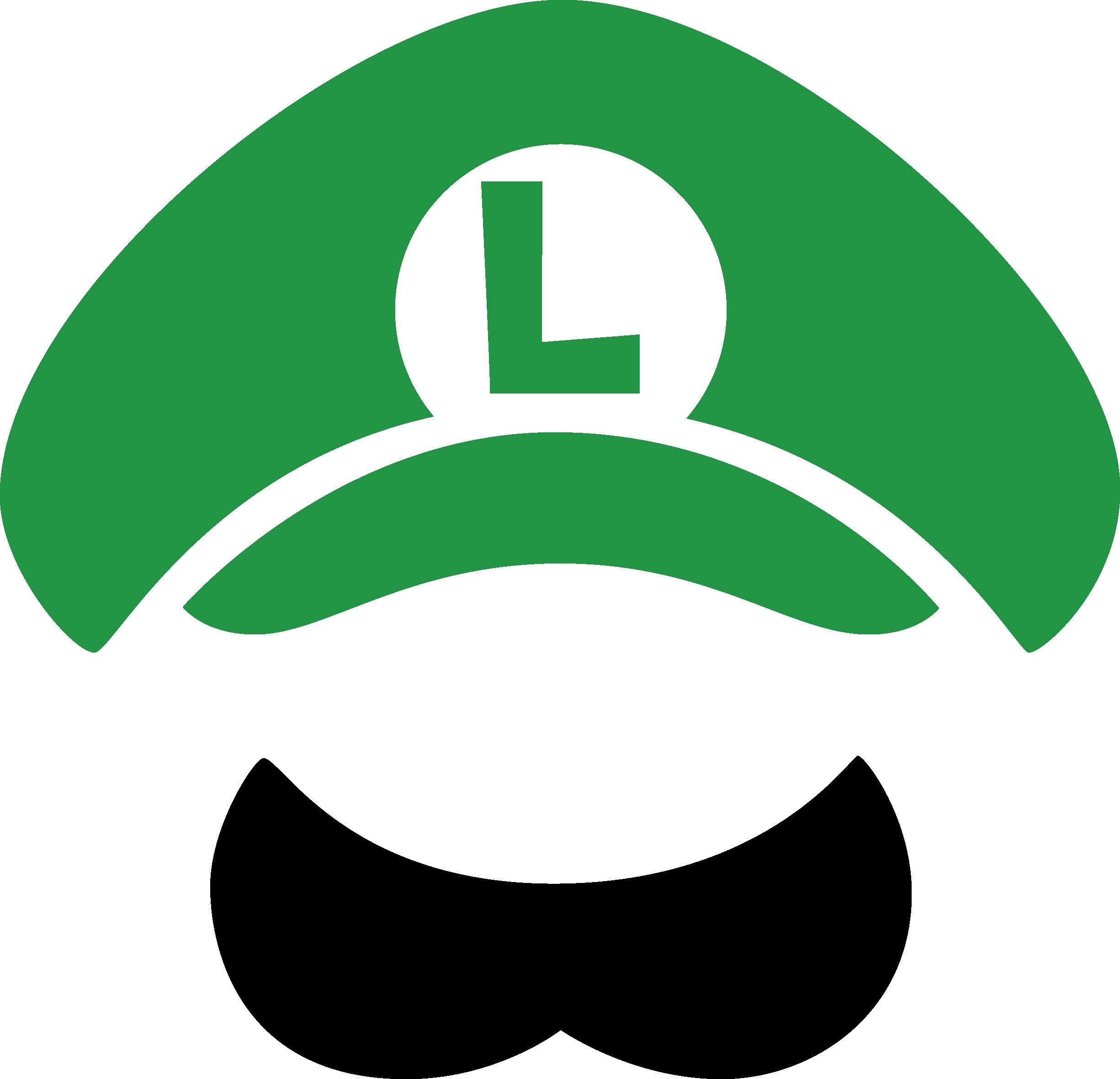Mario & Luigi Hat SVG / PNG Cut File Cameo Cricut - Etsy