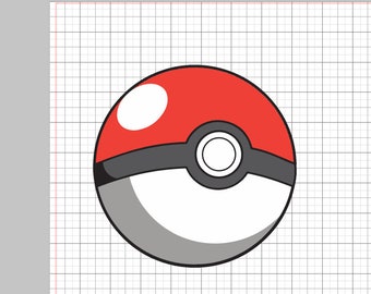 Pokeball Cricut File | Etsy