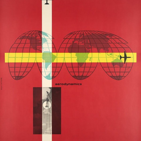 General Dynamics Vintage Poster - Etsy