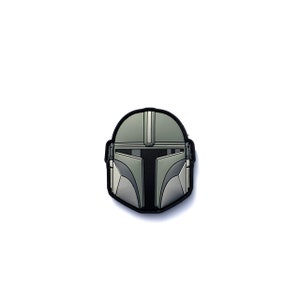 Mandalorian Rubber Patches W/hook Back - Etsy