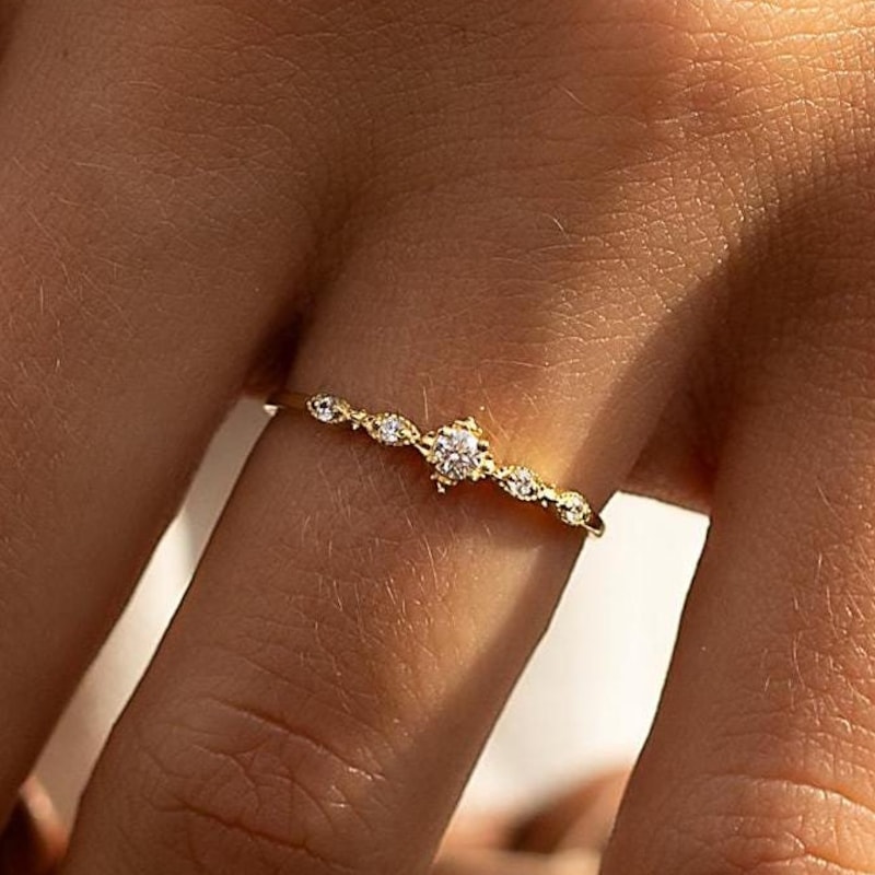 Delicate Ring - Etsy