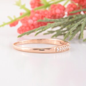 Womens Dainty Promise Ring, Gold Promise Ring for Her, Small Promise ...