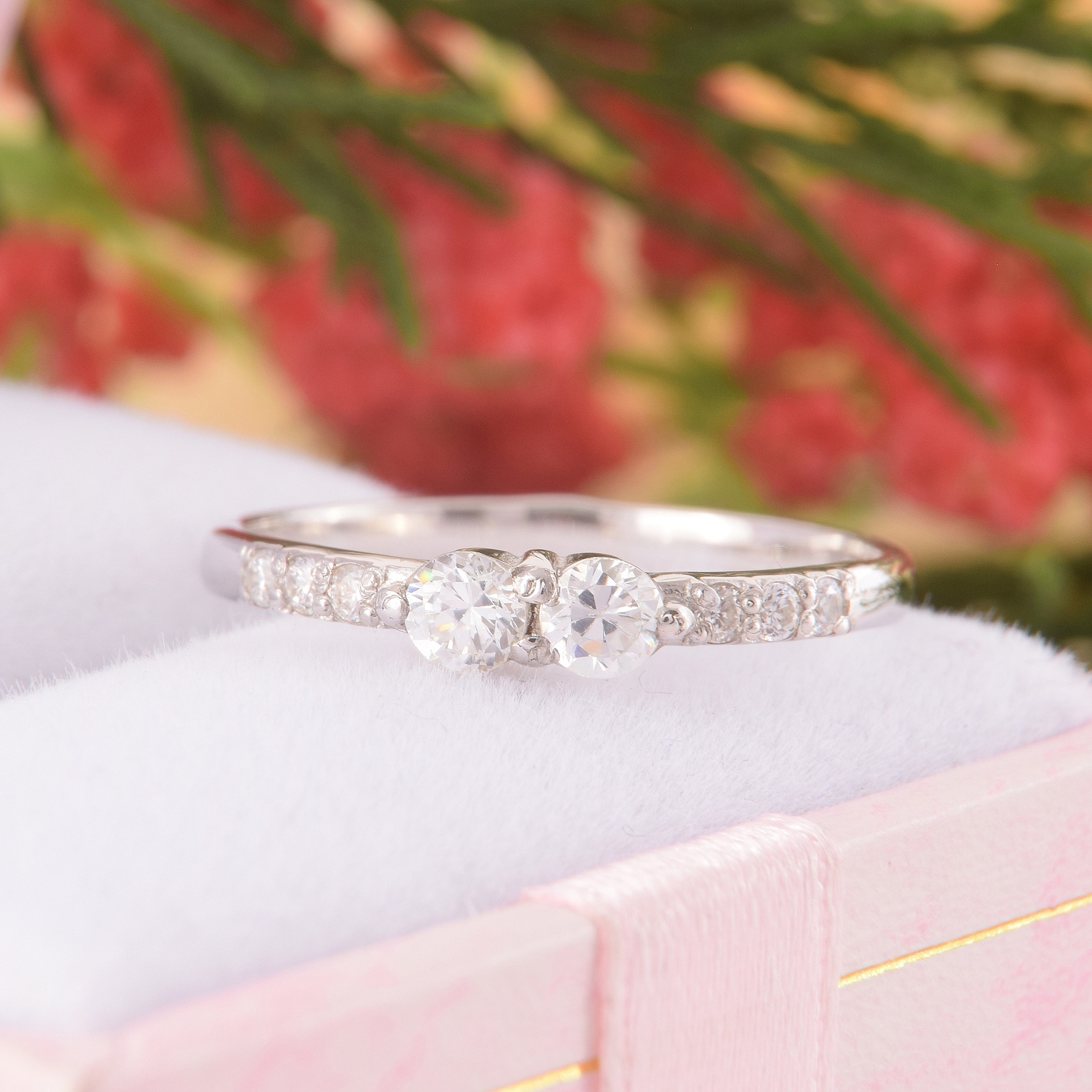 Simple Sterling Silver Womens Promise Ring Dainty Promise - Etsy