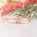 Womens Simple Promise Ring Small Gold Promise Ring Triangle - Etsy