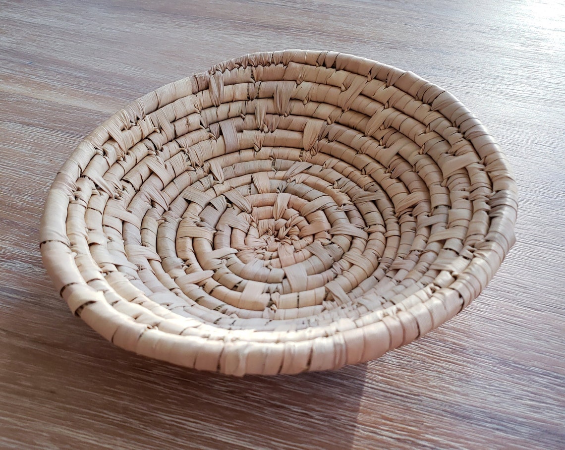 Hand Woven Wicker Wall Baskets | Etsy