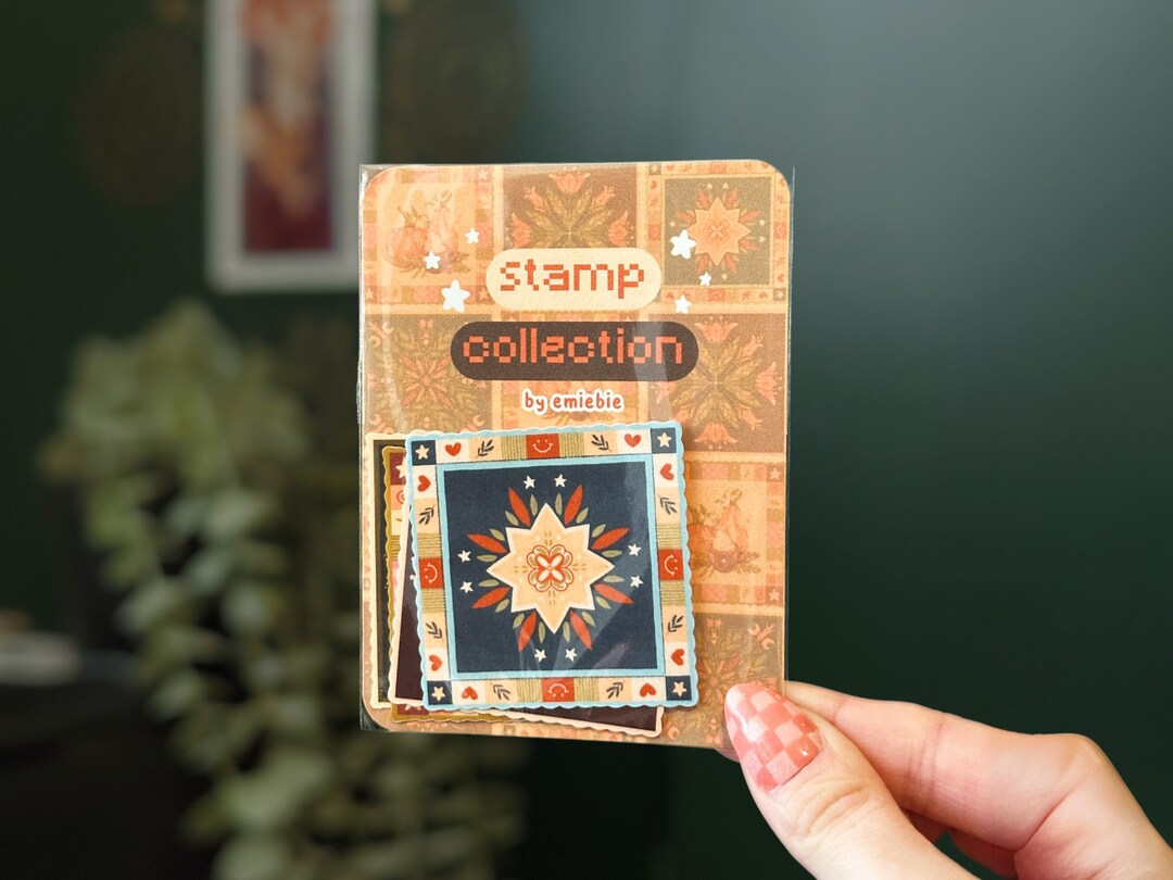 Cute Stamps Sticker Bundle Weatherproof for Laptops and Journals - Etsy