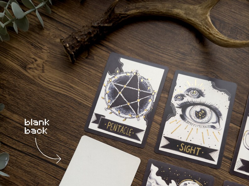 Mini Oracle Cards Print for Home Decor Altars Journals and - Etsy