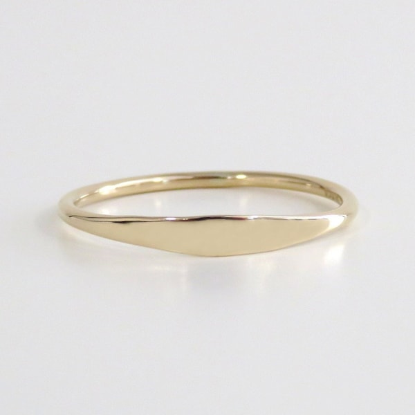 Solid Gold Ring - Etsy