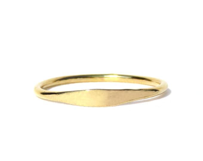 Gold Ring, Simple Gold Ring, 14k Gold Filled Ring, Thin Ring, Dainty ...