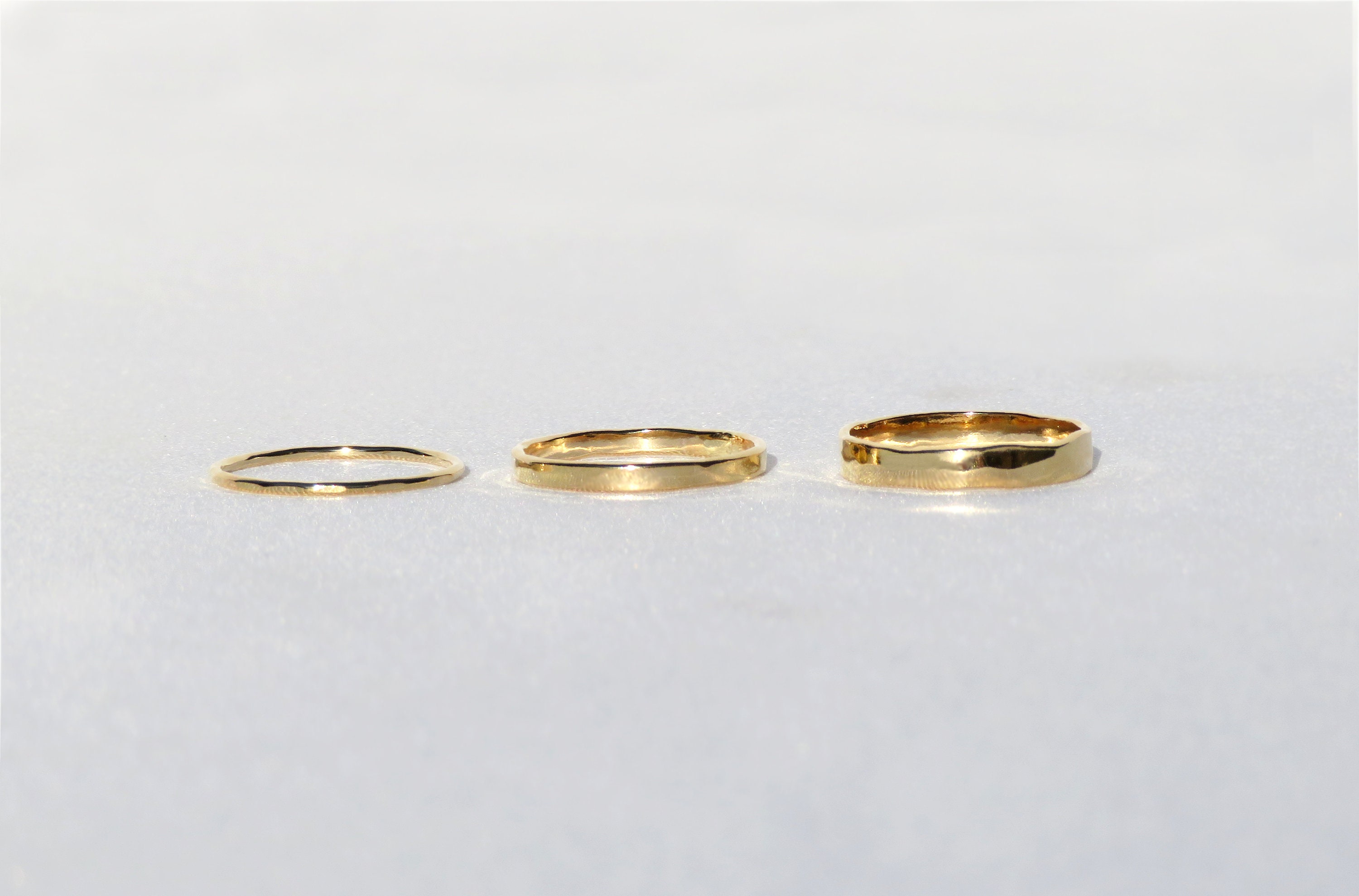 Gold Filled Ring Gold Ring Thick Gold Ring Stacking Ring - Etsy