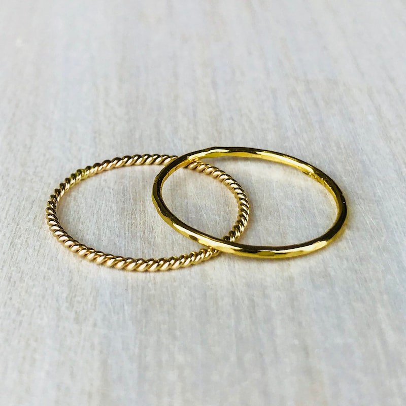 Stacking Ring Set - Etsy