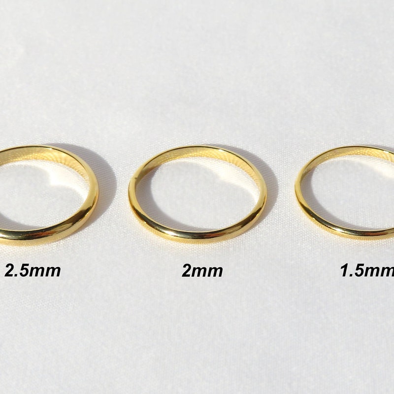 Simple Gold Band - Etsy