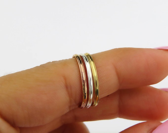 Gold Ring, Simple Gold Ring, 14k Gold Filled Ring, Thin Ring, Dainty ...