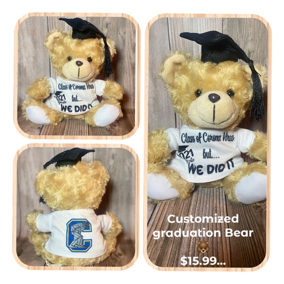 Custom Graduation Bear - Etsy