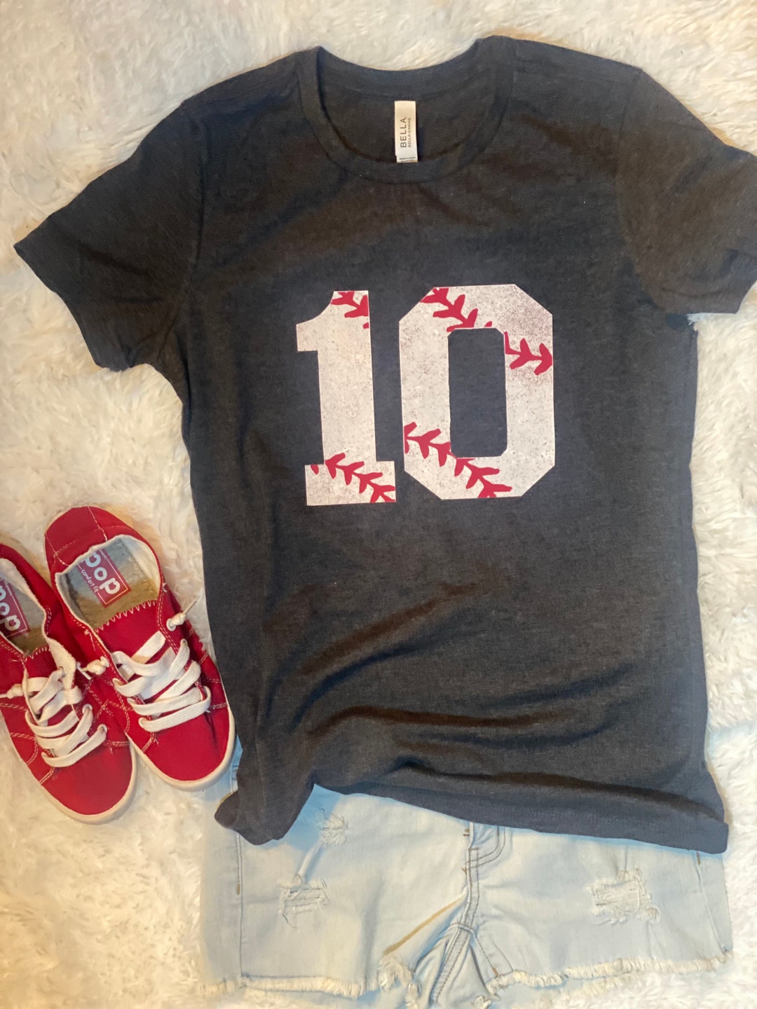 Baseball Custom Number Shirts - Etsy