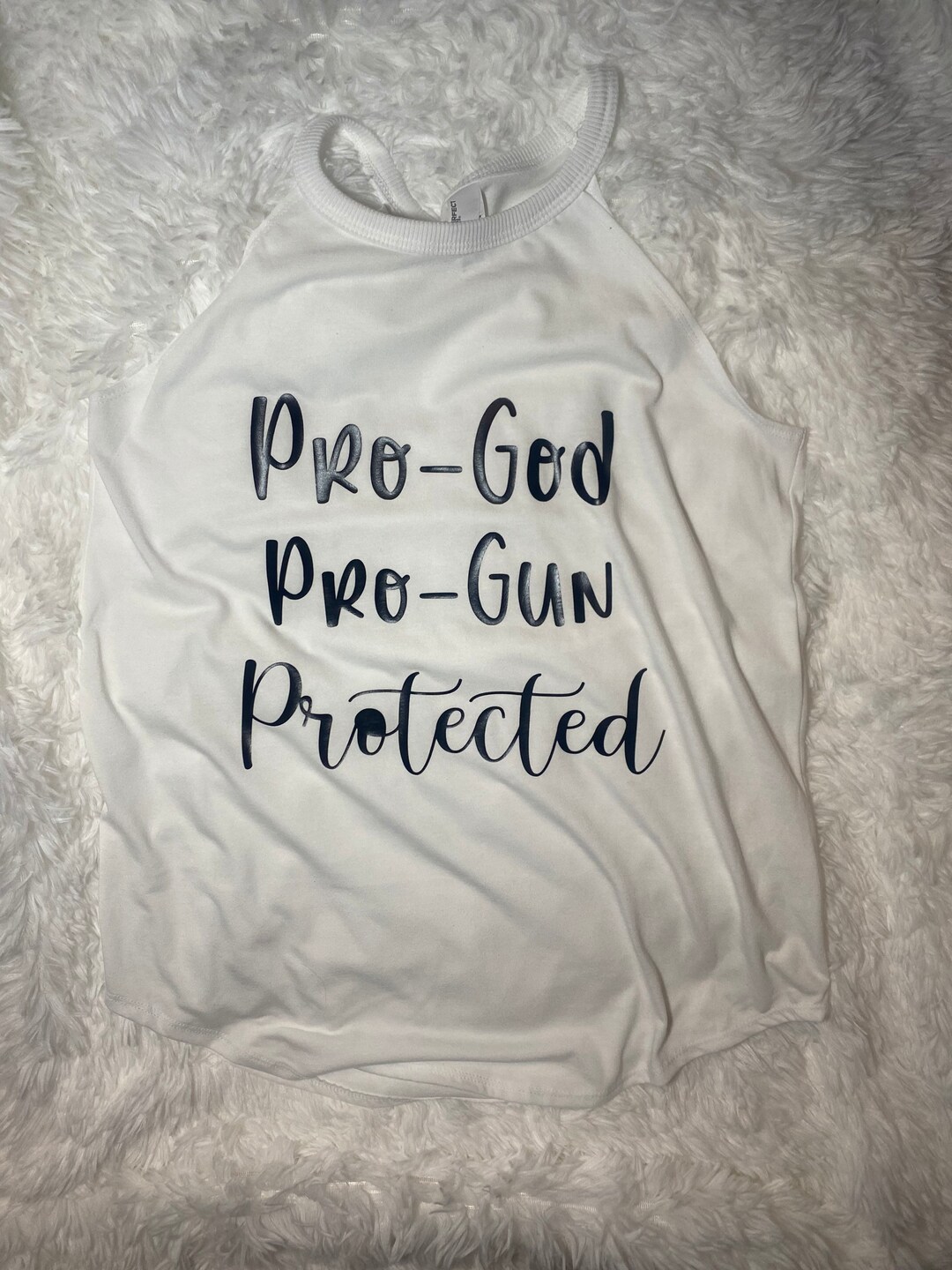 Pro God Pro Gun Protected Tank/small/gun Rights/1st Amendment/ - Etsy