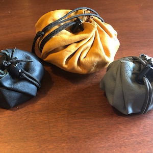 Leather Tinder Pouch - Etsy