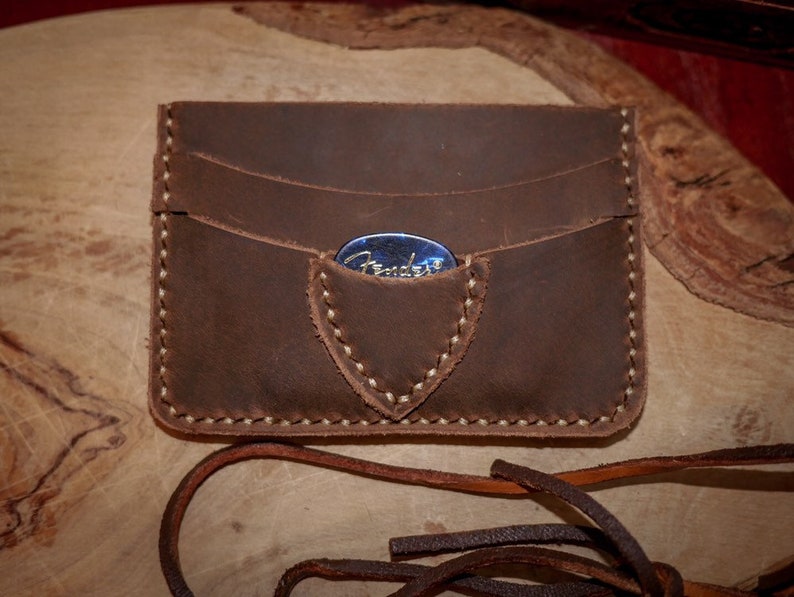 Minimalist Wallet With "pick Pocket" - Etsy