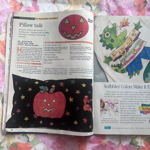 Vintage October 1992 Crafts Halloween Issue - Etsy