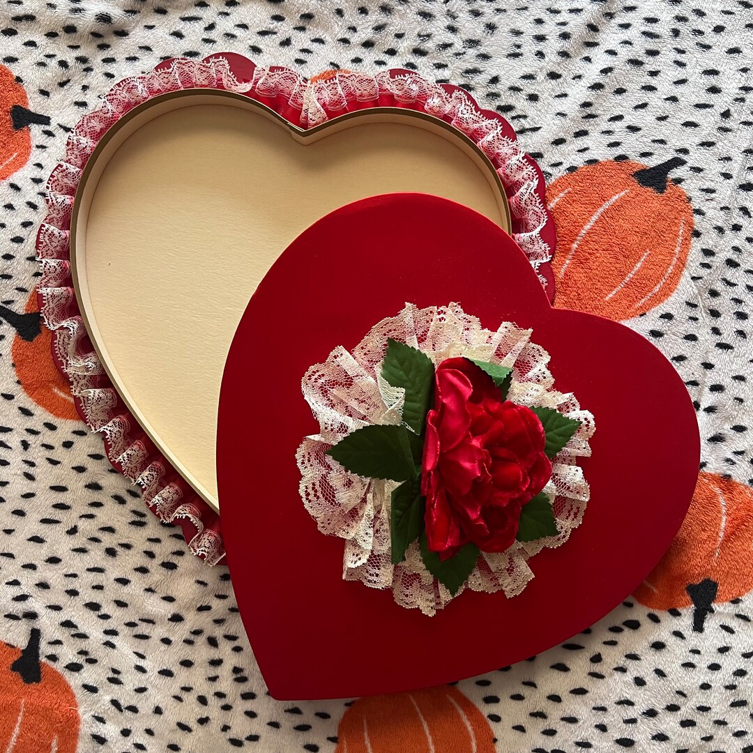 Vintage 1950s Sees Candy Valentine Chocolate Box - Etsy