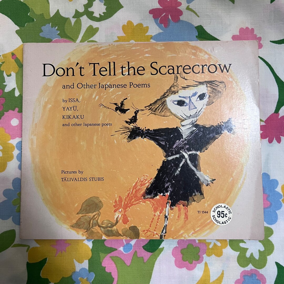Vintage 1970s Don’t Tell the Scarecrow Poetry Book - Etsy