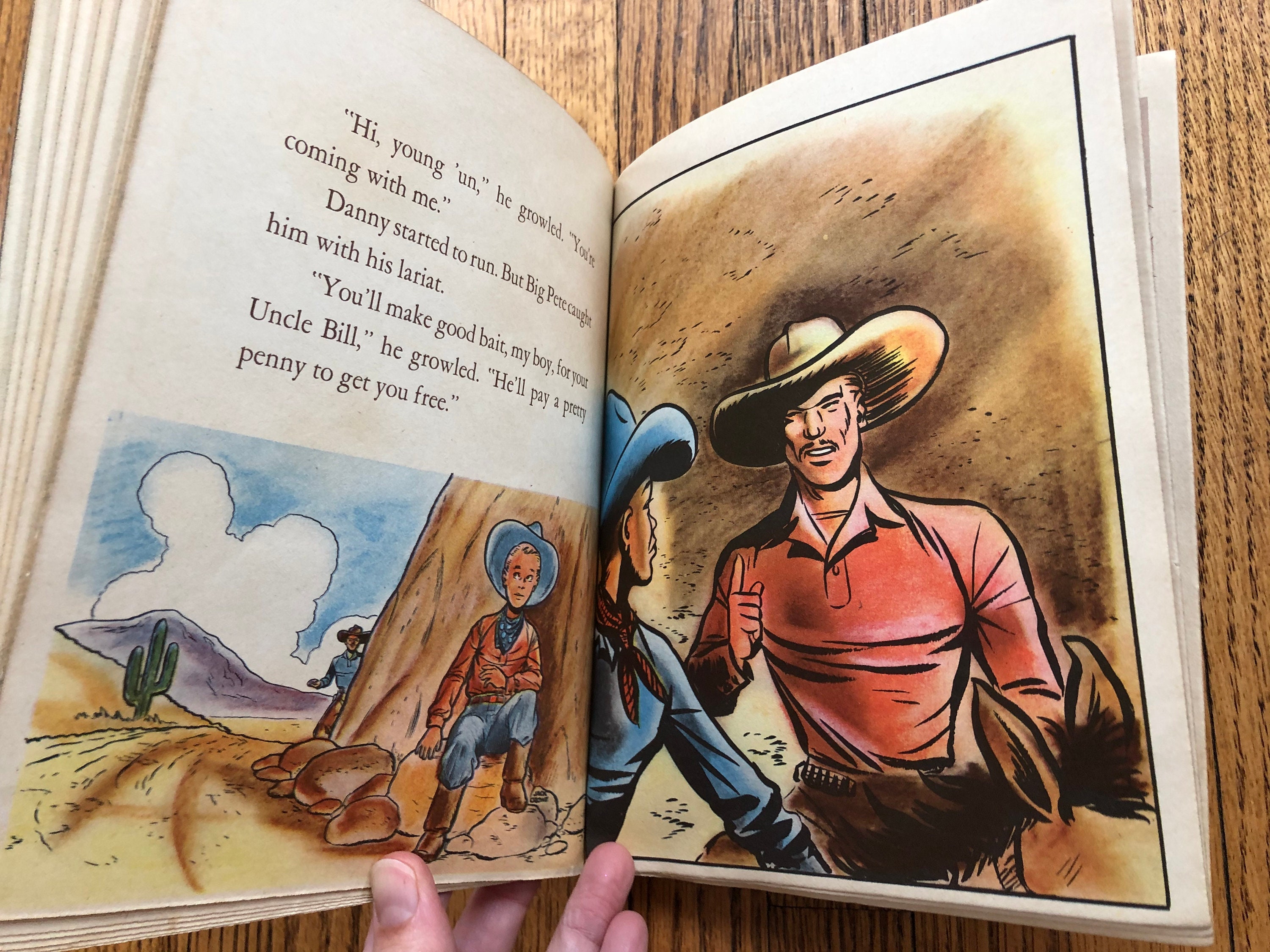 Vintage 1950s Pop-up Book Hopalong Cassidy Lends A Helping | Etsy