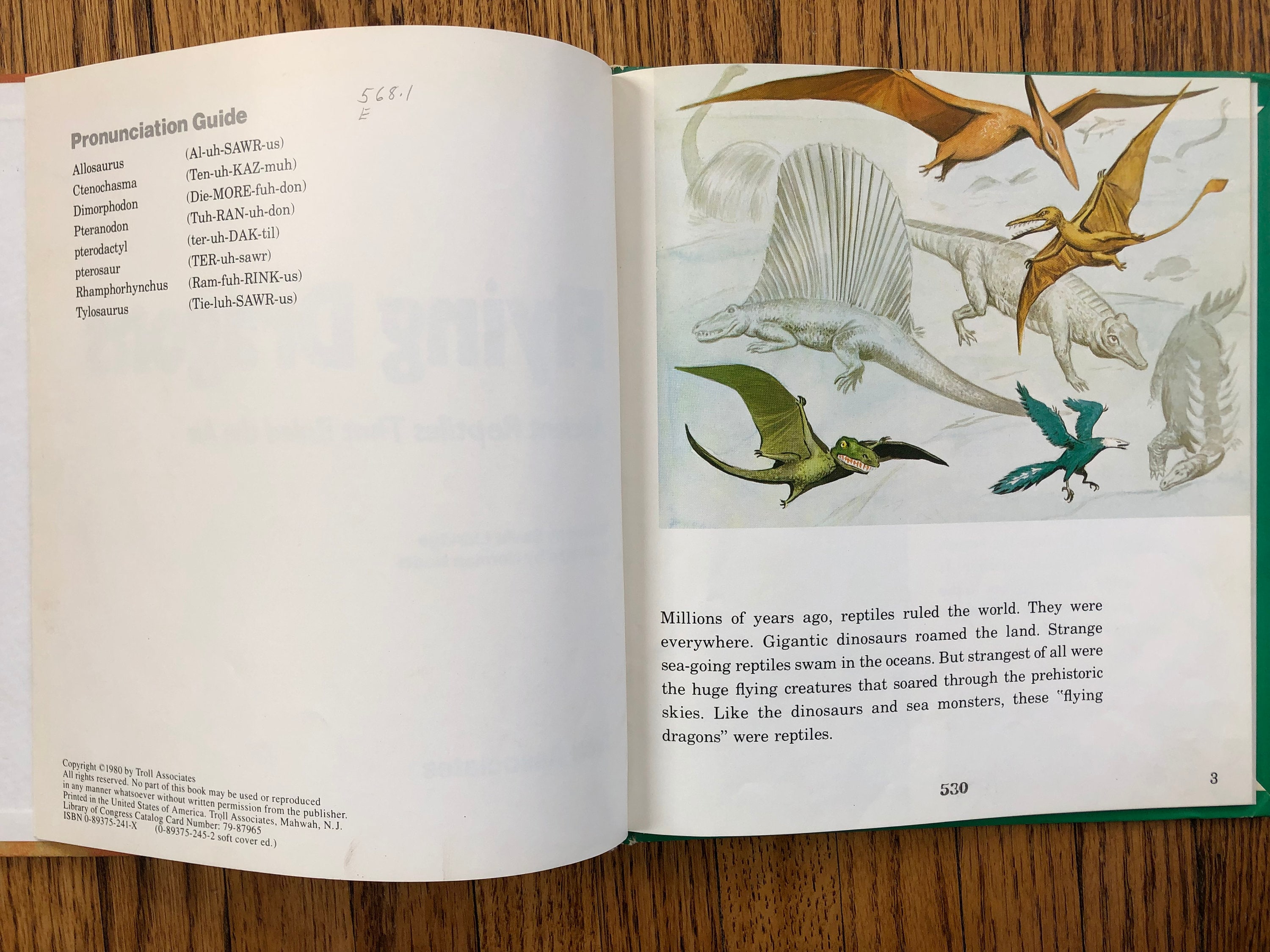 Vintage 80s Dinosaur Books Flying Dragons the Giant - Etsy