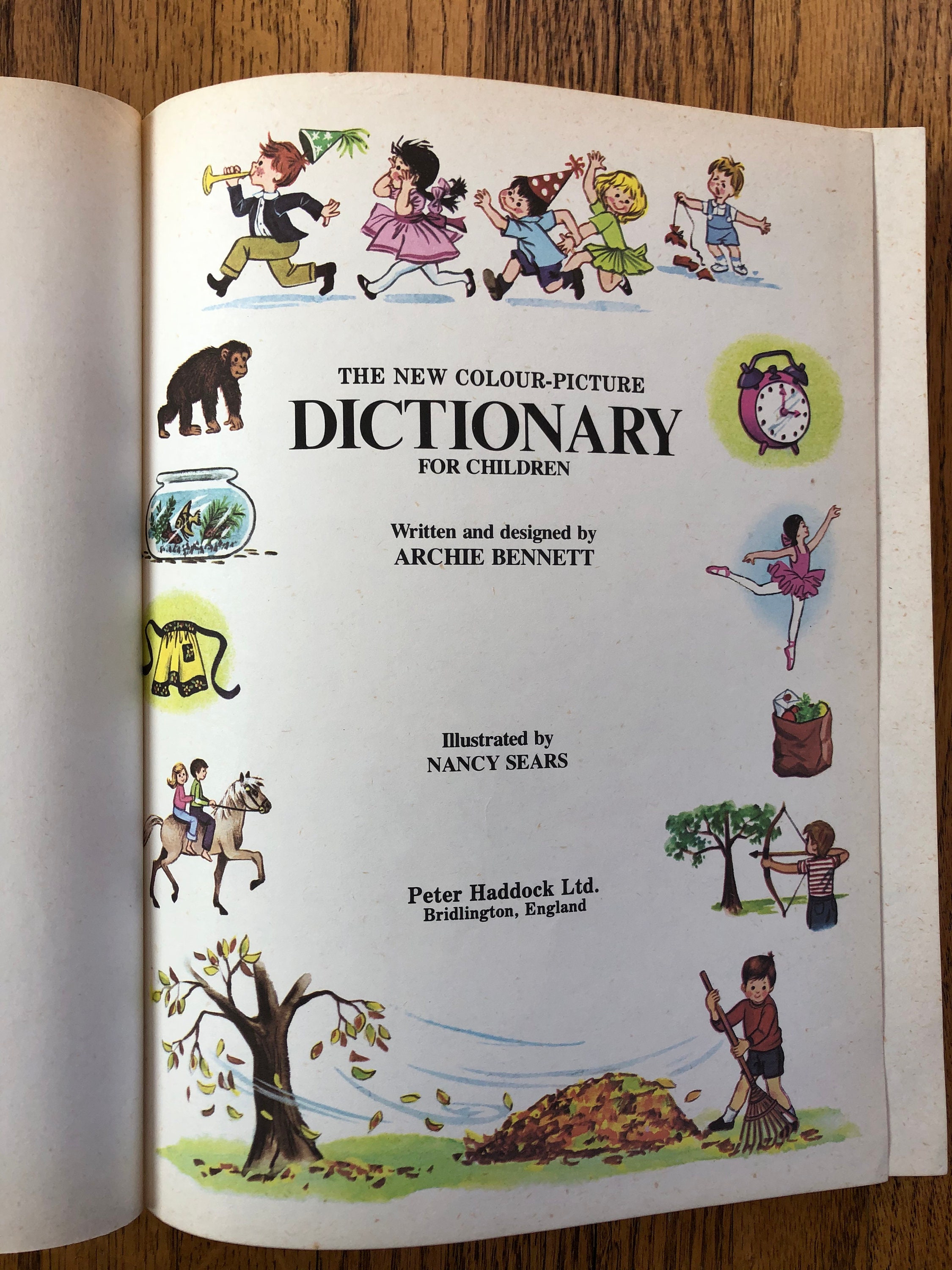 Vintage Picture Dictionary The New Colour-Picture Dictionary | Etsy